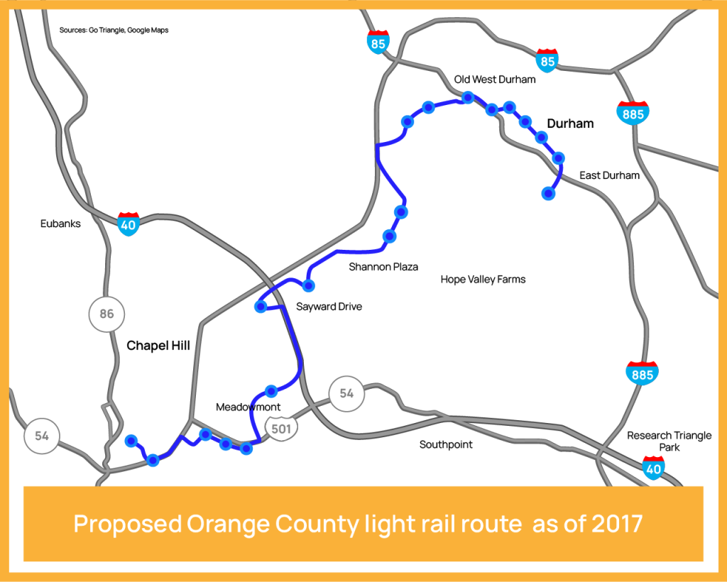 A dream derailed: the Triangle’s long-awaited urban transit rail faces ...